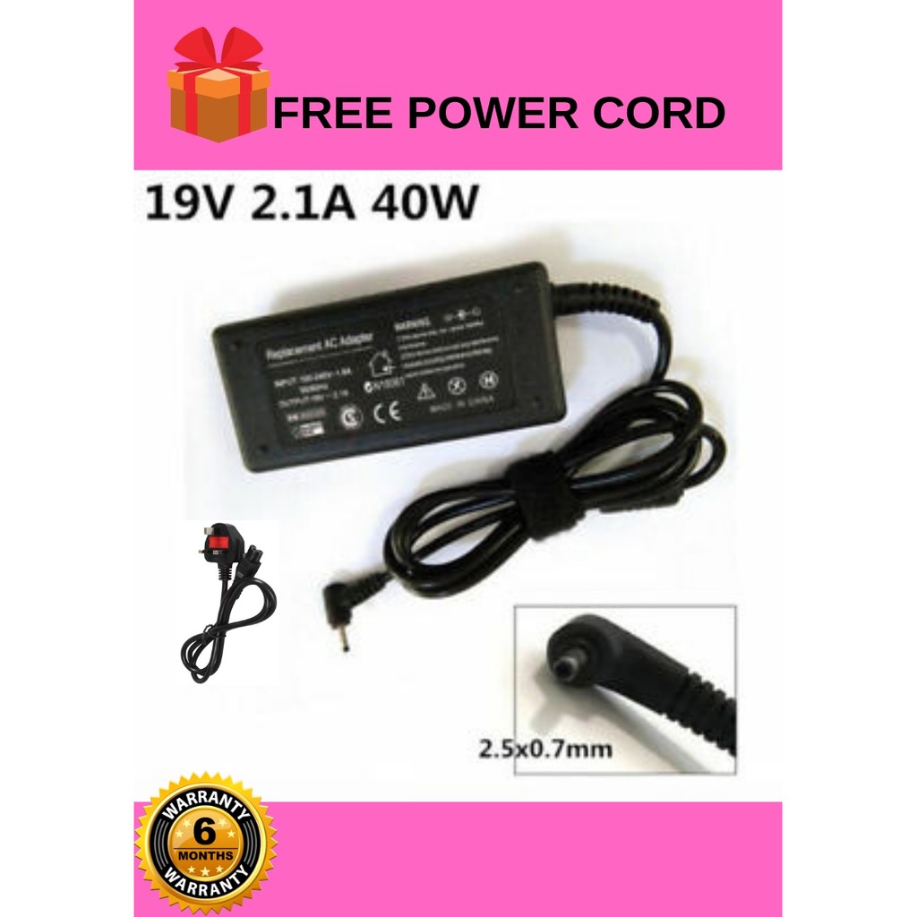 AC ADAPTER ASUS FOR EEE PC X101,X101H,X101CH | Shopee Malaysia