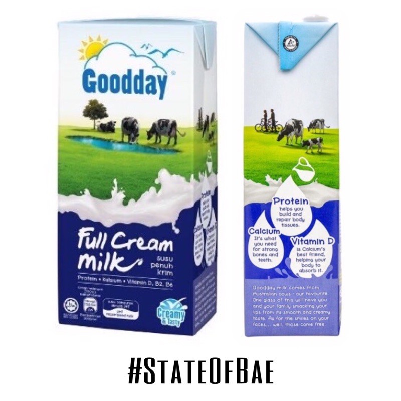 Goodday Full Cream Milk 1 Litre | Shopee Malaysia