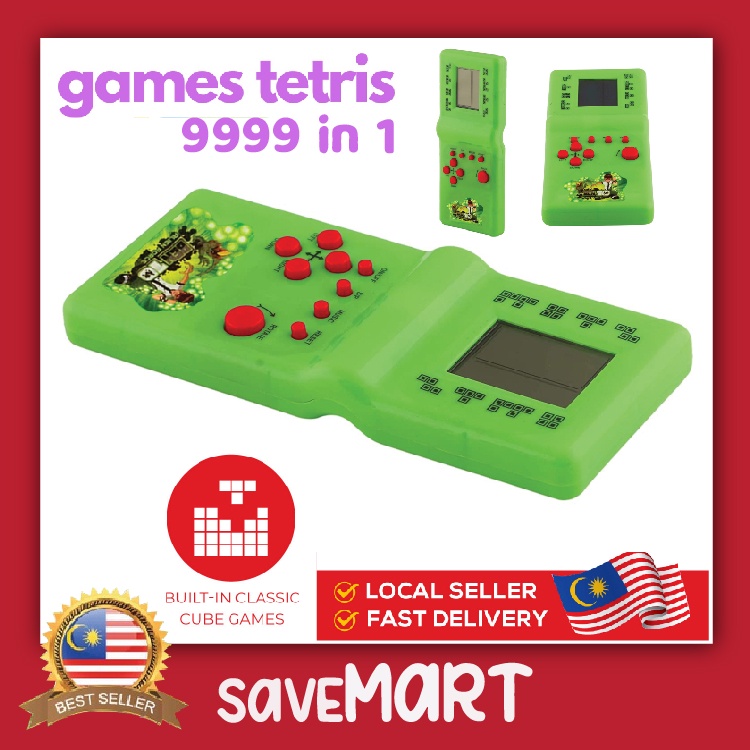 9999 in 1 Tetris Brick Games Classic Retro Nostalgic Multigame Station ...