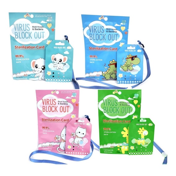 DISINFECTION CARD VIRUS SHUT OUT KIDS | Shopee Malaysia