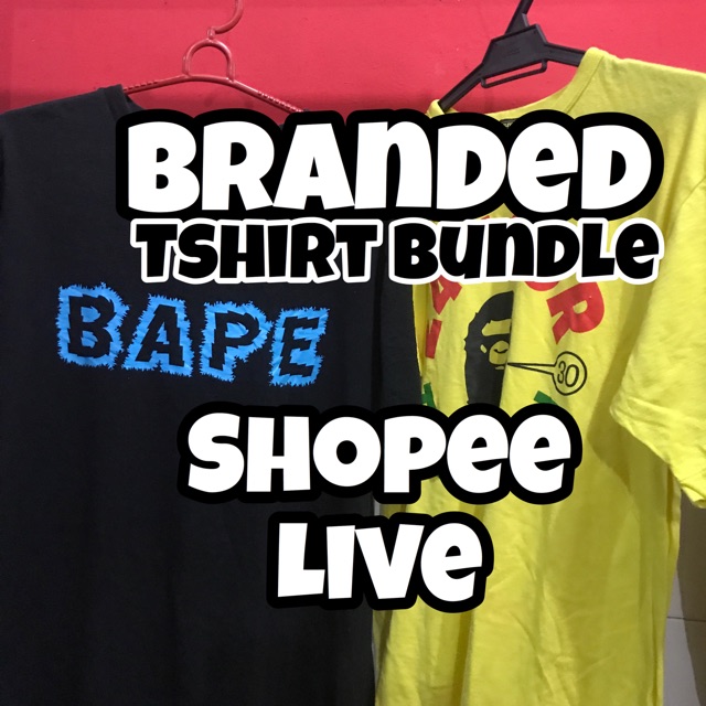 BRANDED TSHIRT BUNDLE (SHOPEE LIVE) | Shopee Malaysia