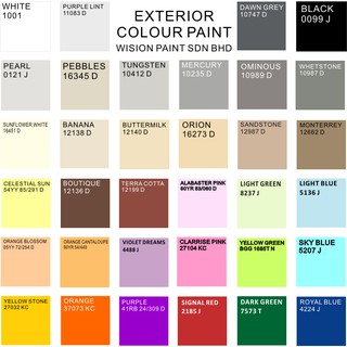 PURPLE LINT 11083 D ( 18L ) DULUX INSPIRE DURABLE EXTERIOR PAINT ...