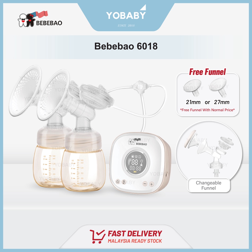 [FREE GIFT ] BEBEBAO DOUBLE ELECTRIC BREASTPUMP (NEW UPGARDE VERSION X2 ...