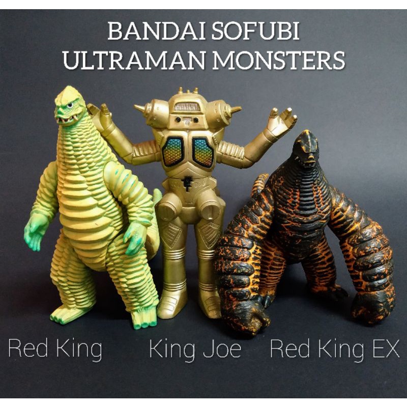 BANDAI SOFUBI ULTRAMAN MONSTER KAIJU RED KING EX JOE | Shopee Malaysia