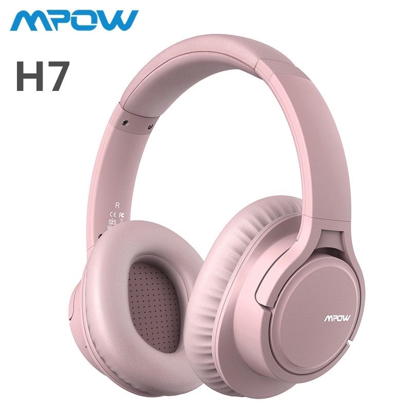 Mpow H7 Headset Wireless/Wired Headphones Over Ear Bluetooth 4.1 with ...