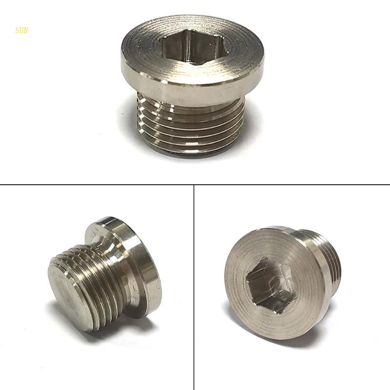 SUN M18x1.5 O2 Oxygen Sensor Bung Stepped Mounting Wideband Solder Bung ...