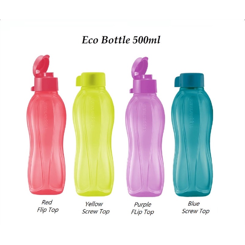 READY STOCK Tupperware Eco Bottle 500ml (1 unit) | Shopee Malaysia