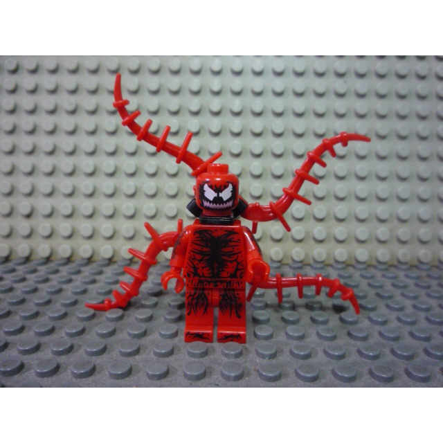Custom Lego Marvel Super Heroes - Carnage Mini Figure | Shopee Malaysia