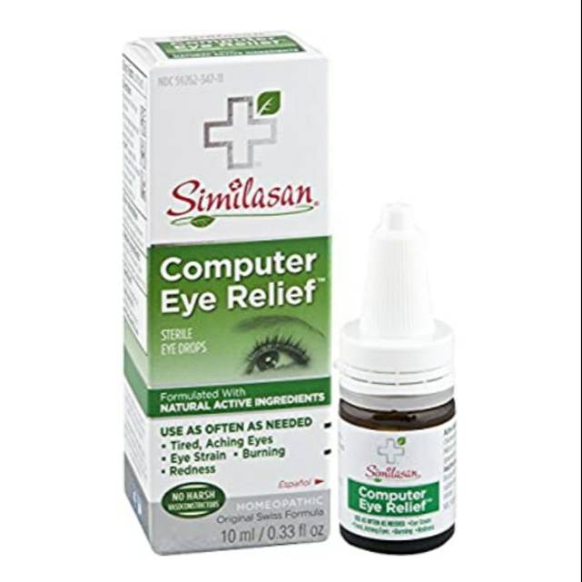 Computer Eye Relief Sterile Eye Drops (red Eye Drops Karena Gadget ...