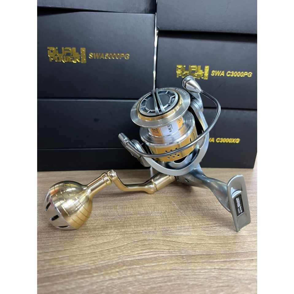 GTECH DUAL POWER SWA NEW MODEL 2022 FISHING REEL MESIN PANCING HEAVY ...