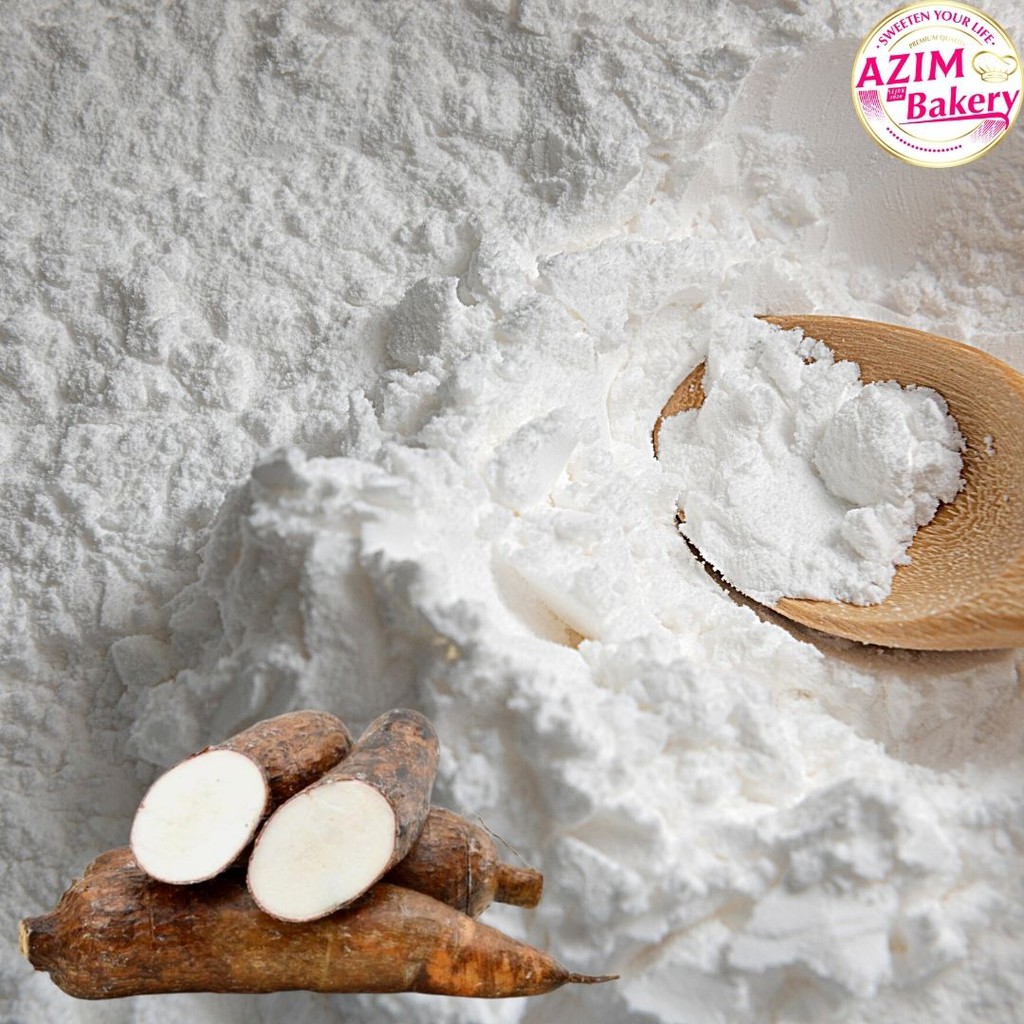 Tepung Ubi Kayu 1kg | Tapioca Starch 1kg (Halal) by Azim Bakery | Shopee Malaysia