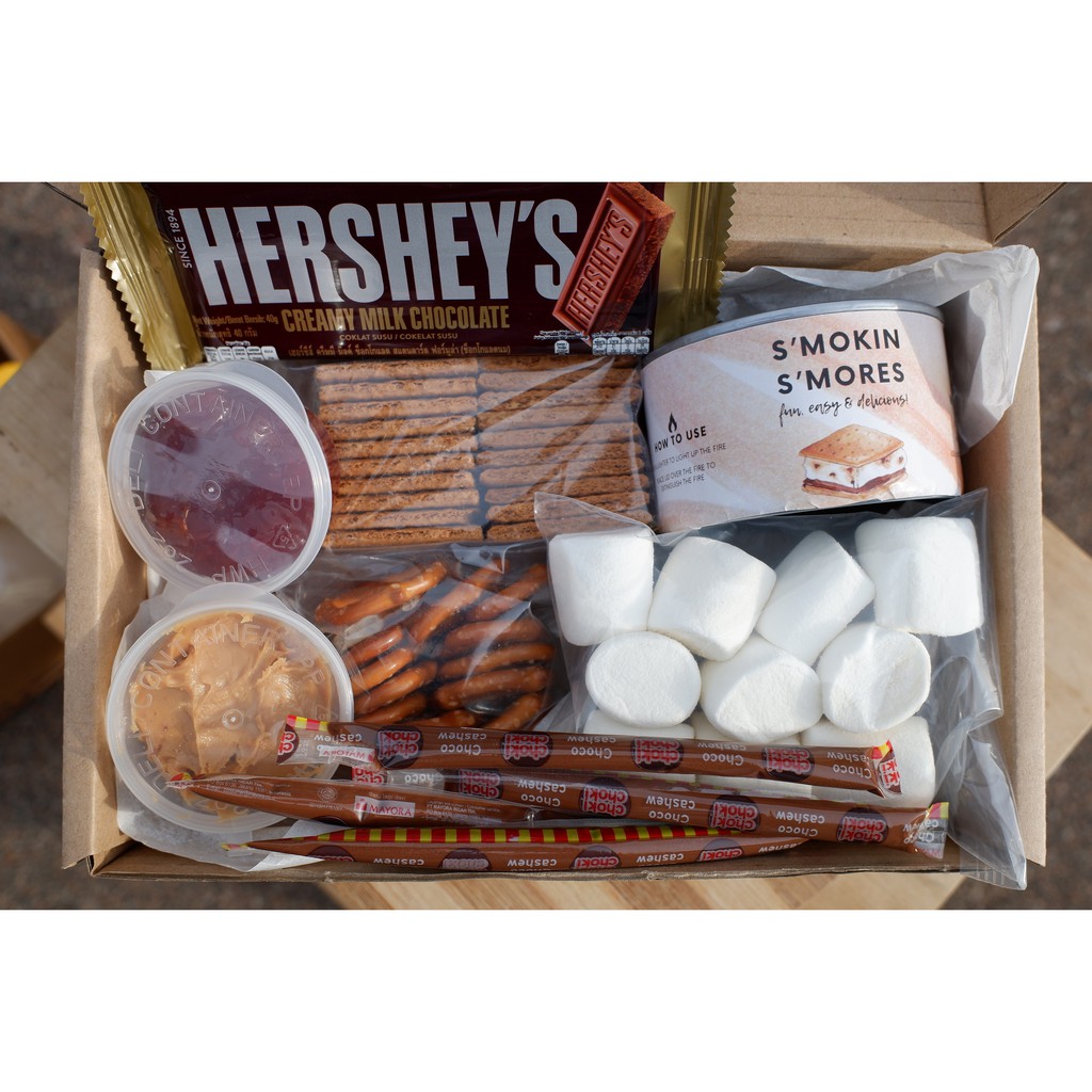 SMOKIN SMORES - 10 SET SMORES - MARSHMALLOW SMORES HOME KIT | Shopee ...