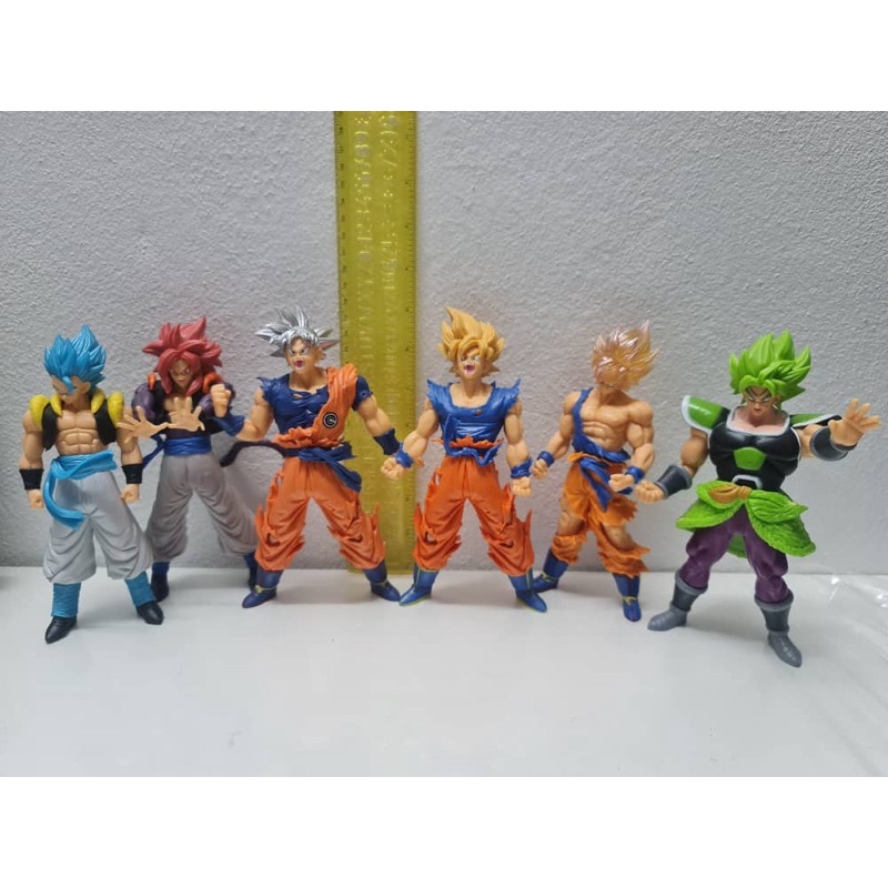 SET DRAGON BALL 6 PCS SON GOKU SUPER SAIYAN ( SET B ) | Shopee Malaysia