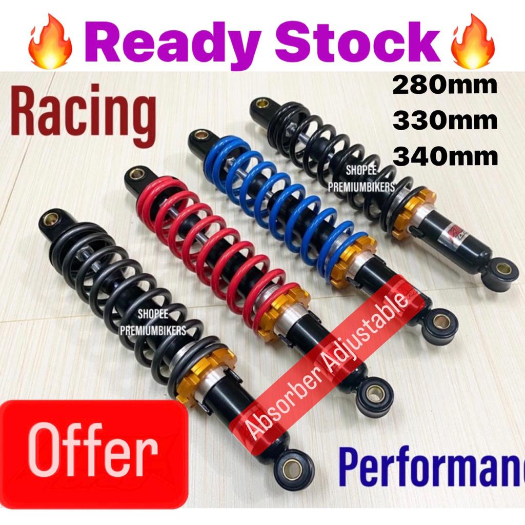 ADJUSTABLE ABSORBER 330mm 340mm 280mm EX5 DREAM KRISS RXZ WAVE DASH ...