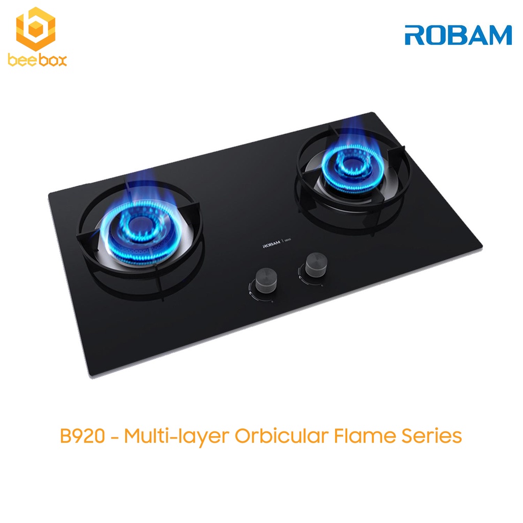 Robam Multi-layer Orbicular Flame Series Built-in Hob with 2 burner ...