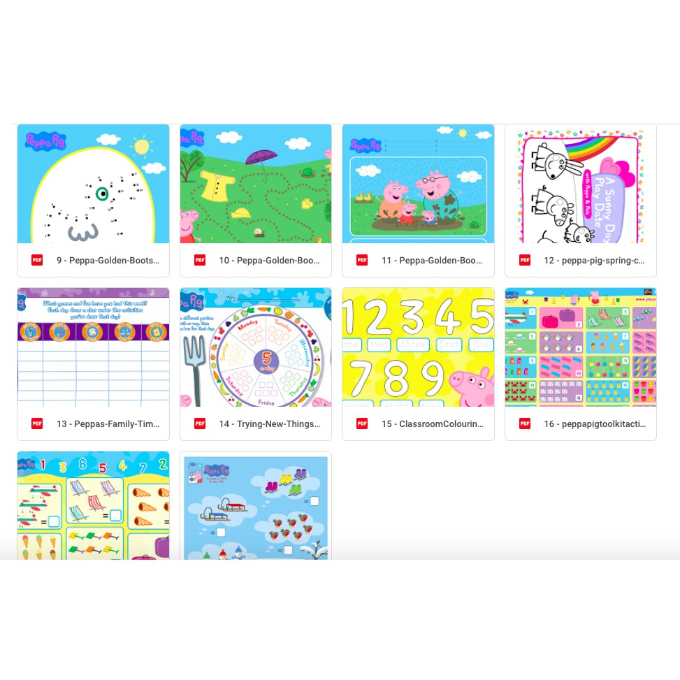 Printable* peppa Pig Activity Books + Free unlimited Printable Activity ...