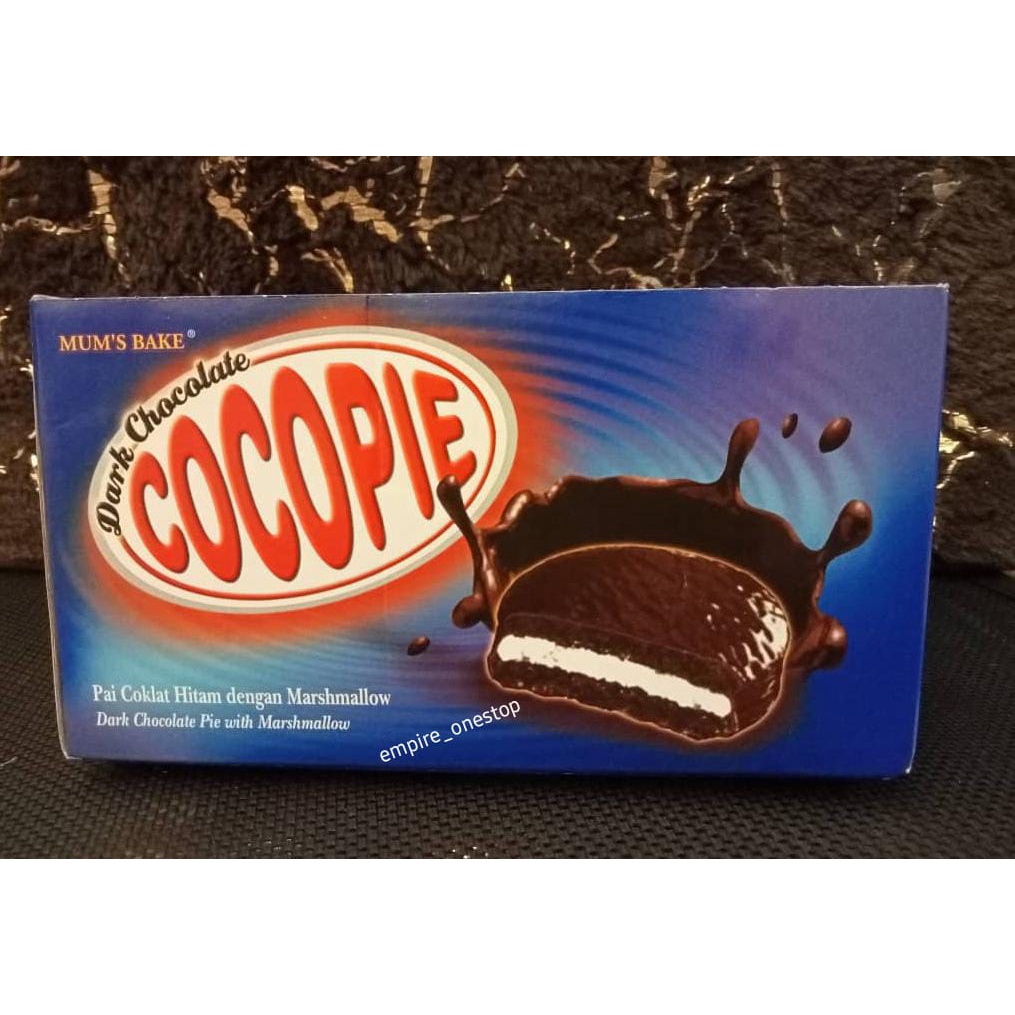 (Halal) Cocopie Dark Chocolate Pie With Marshmallow/Jajan/Goodies ...