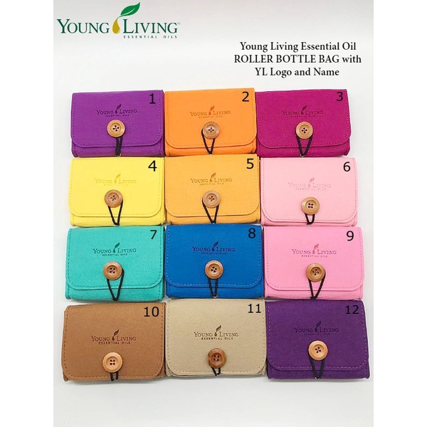 Young Living YL Doterra Doterras Logo Essential Roller Bottle Bag ...
