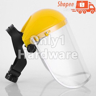 SAFETY FACE SHIELD GRINDING FACE SHIELD SCREEN MASK HEAD-MOUNTED ...