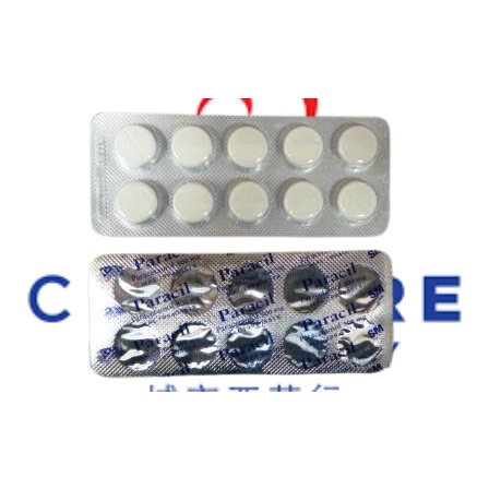 Paracil Paracetamol 500mg 1 X 10's | Shopee Malaysia