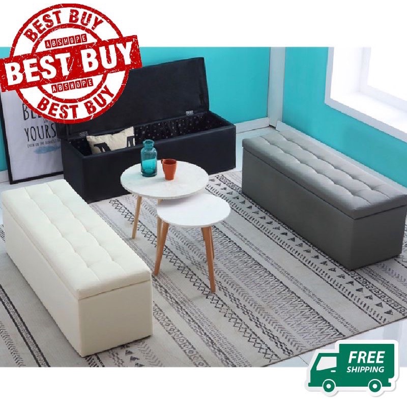 Multi-purpose Stool Storage Sofa Bench | Shopee Malaysia