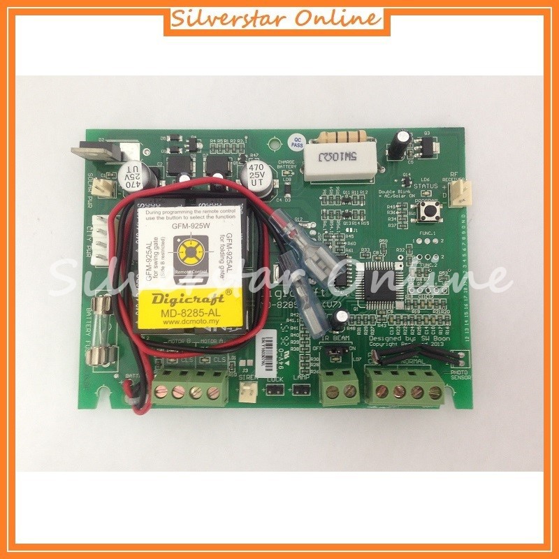 DCMOTO GFM-925W MD-8285-AL Autogate Control Board Automatic Gate Auto ...