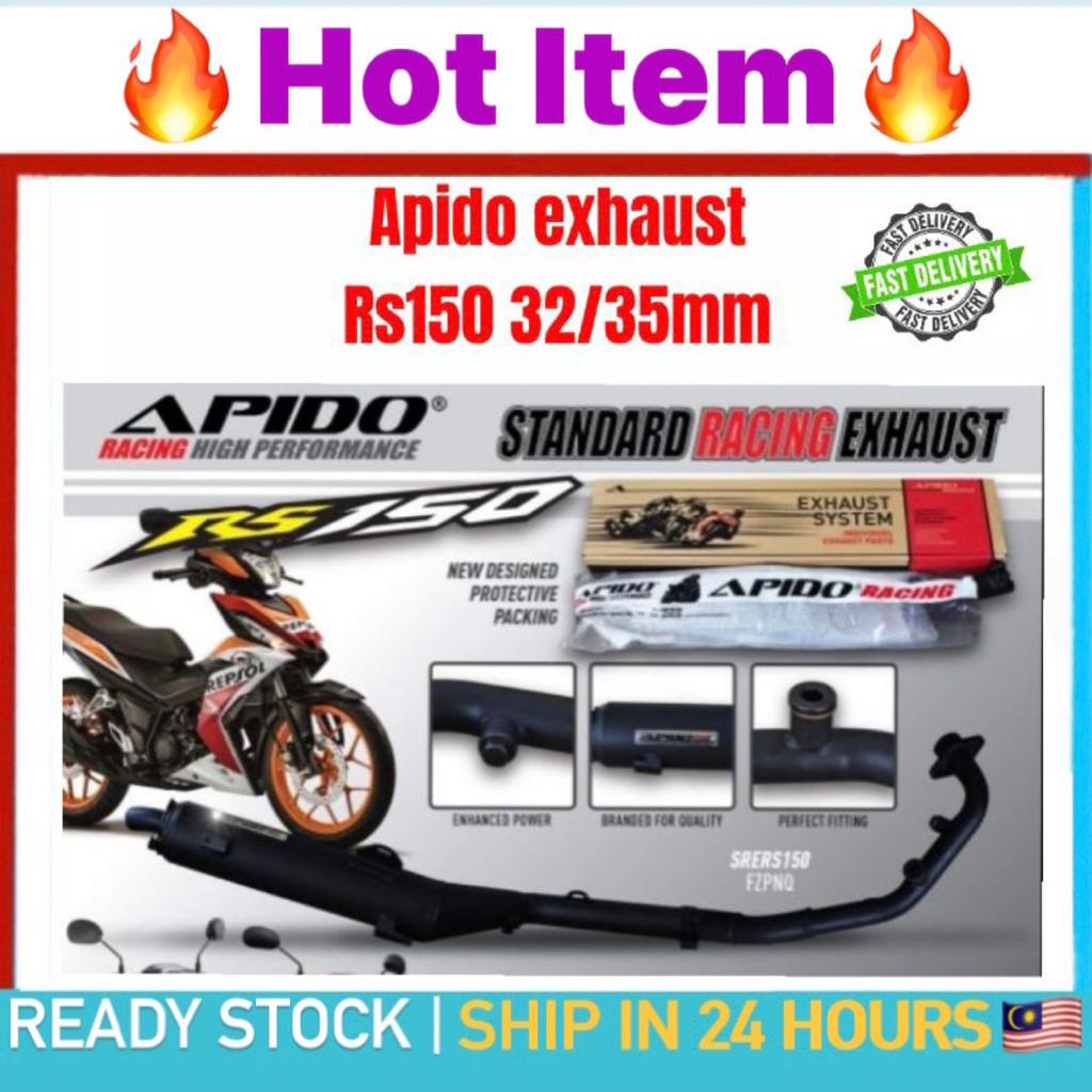 Apido Racing Exhaust RS150 RSX150Standard Racing Rs150 apido exhaust ...