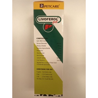 Livoferol pet Syrup 250ml | Shopee Malaysia