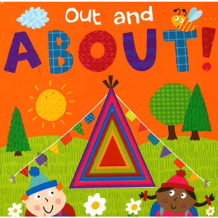 Die-Cut Board Book - Out And About | Shopee Malaysia