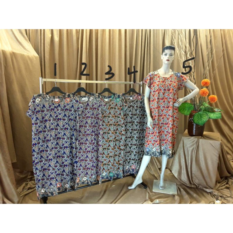 Baju Tidur Batik Thailand with sleeves | Shopee Malaysia