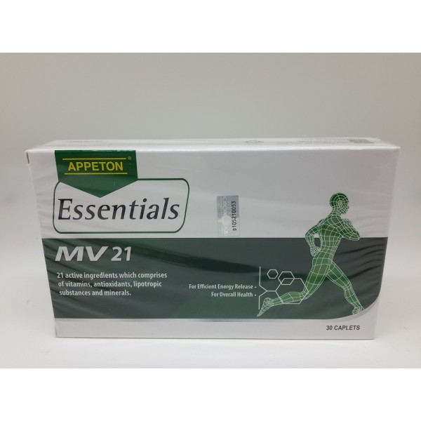 Appeton Essentials MV21 30´s (Multivitamin) | Shopee Malaysia