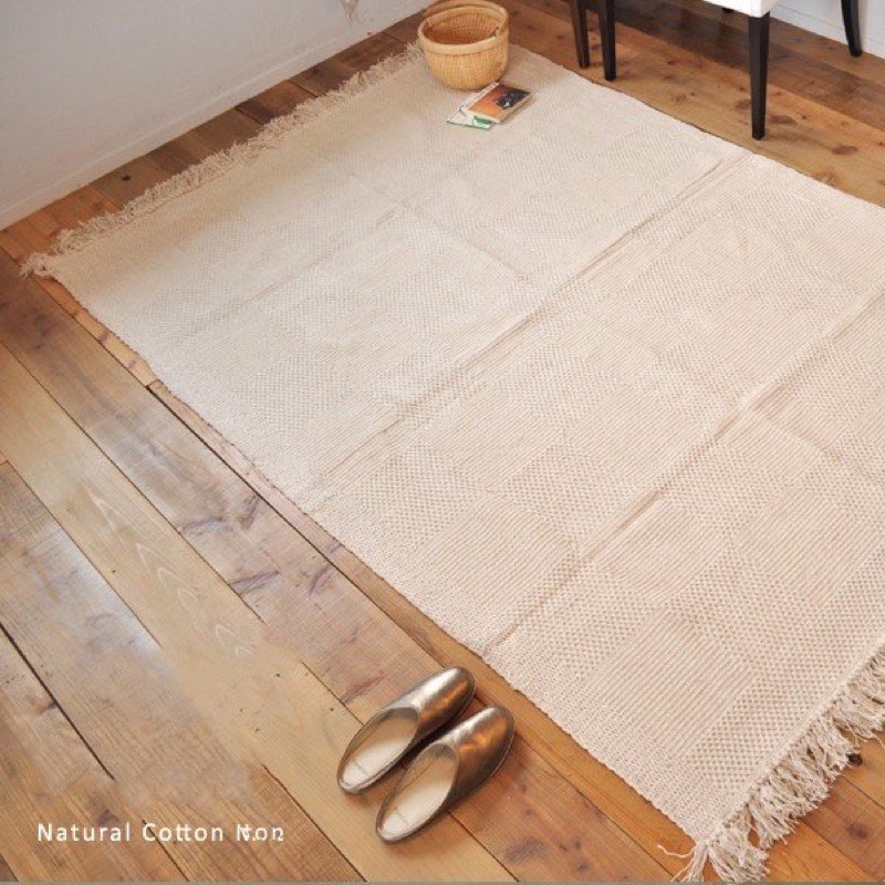 Ikea Rug SORTSO Rug flatwoven Unbleached Handmade Rug Floor Mat Nice ...