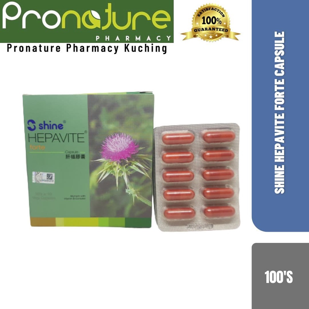 SHINE HEPAVITE FORTE CAPSULES 100'S | Shopee Malaysia