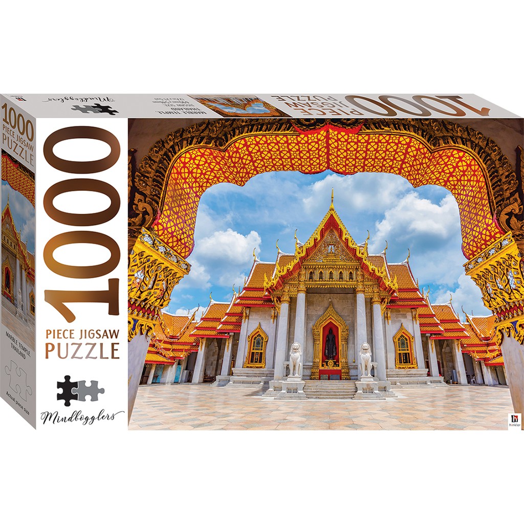 1000 Piece Jigsaw Puzzle: Marble Temple, Thailand | Shopee Malaysia