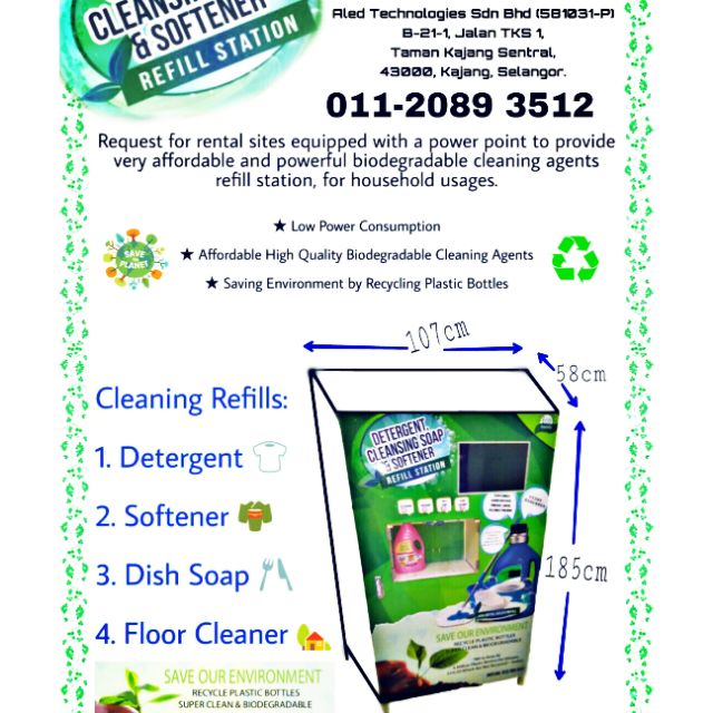 Detergent Soap Dispenser Vending Machine | Shopee Malaysia