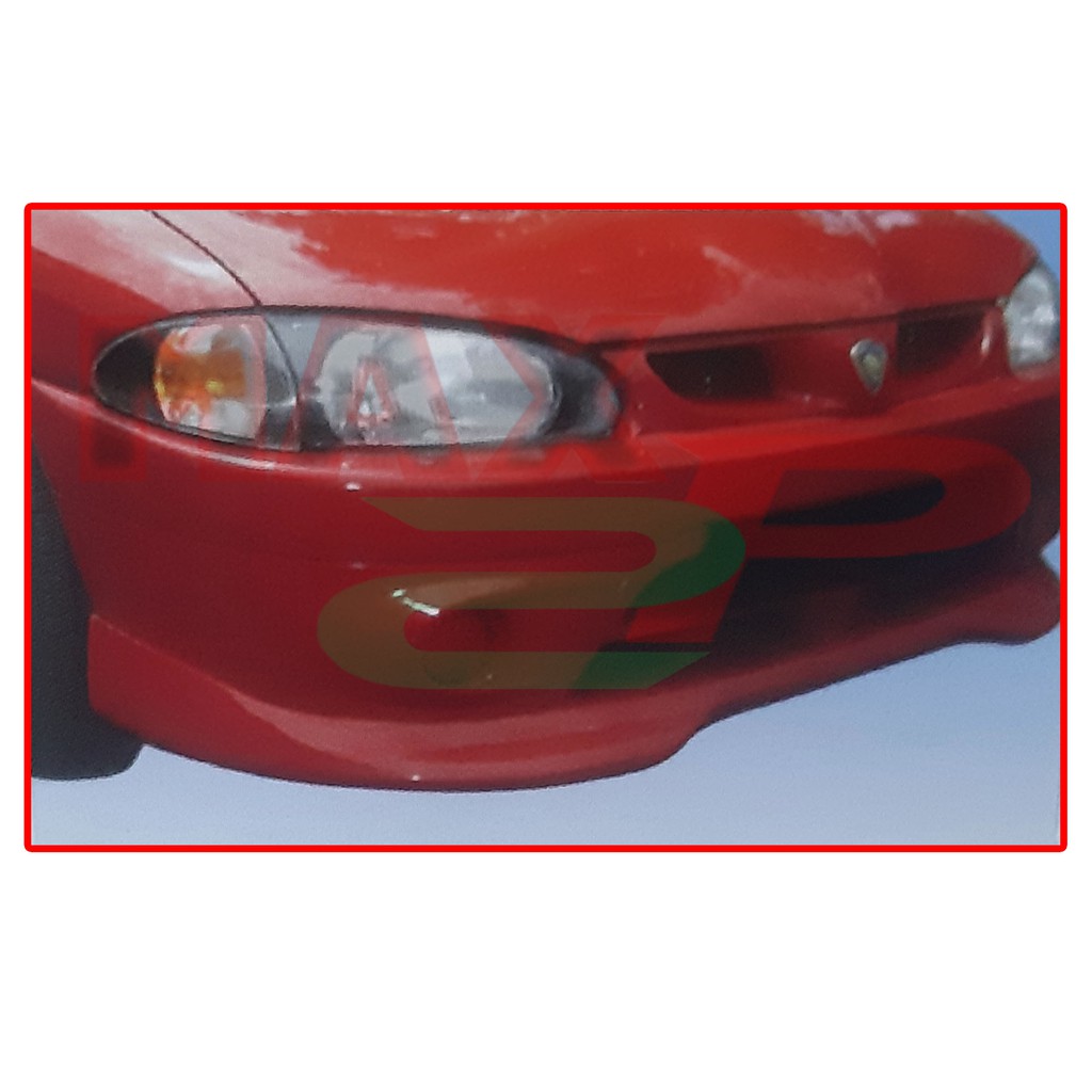 Proton Wira SE Style Front Skirt Bumper Lower Lip Spoiler Fiberglass ...