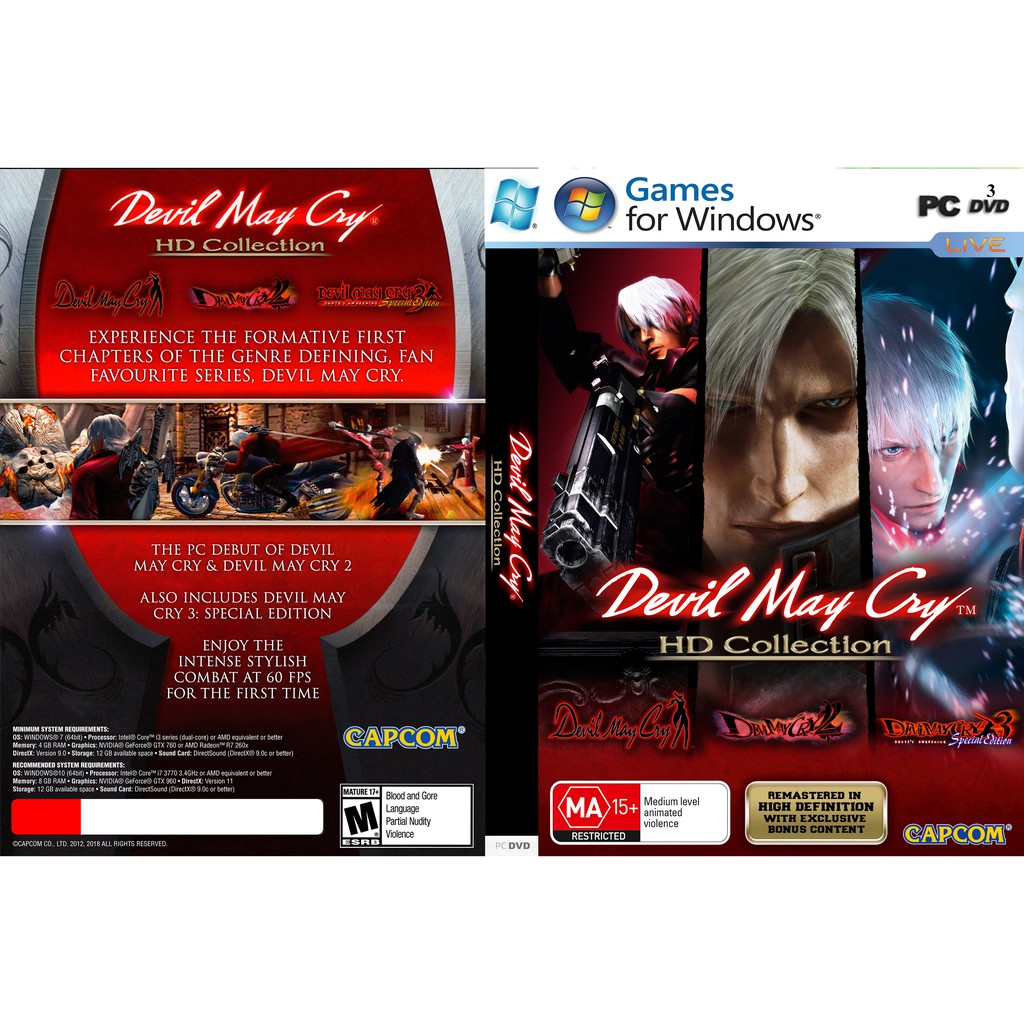 Devil May Cry HD Collection PC GAME [Offline INSTALLATION] | Shopee ...