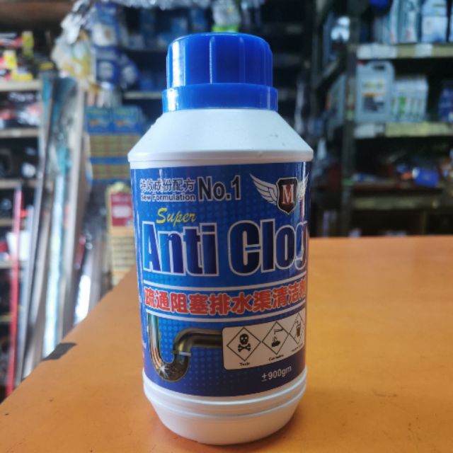 500ml Super Anti Clog (for toilet, wash basin, drain, pipe) | Shopee ...
