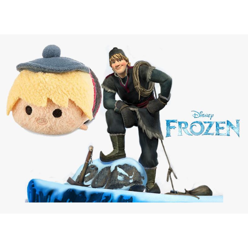 Frozen Kristoff Elsa Anna Plush toy Stuffed Soft Doll Patung Cartoon ...