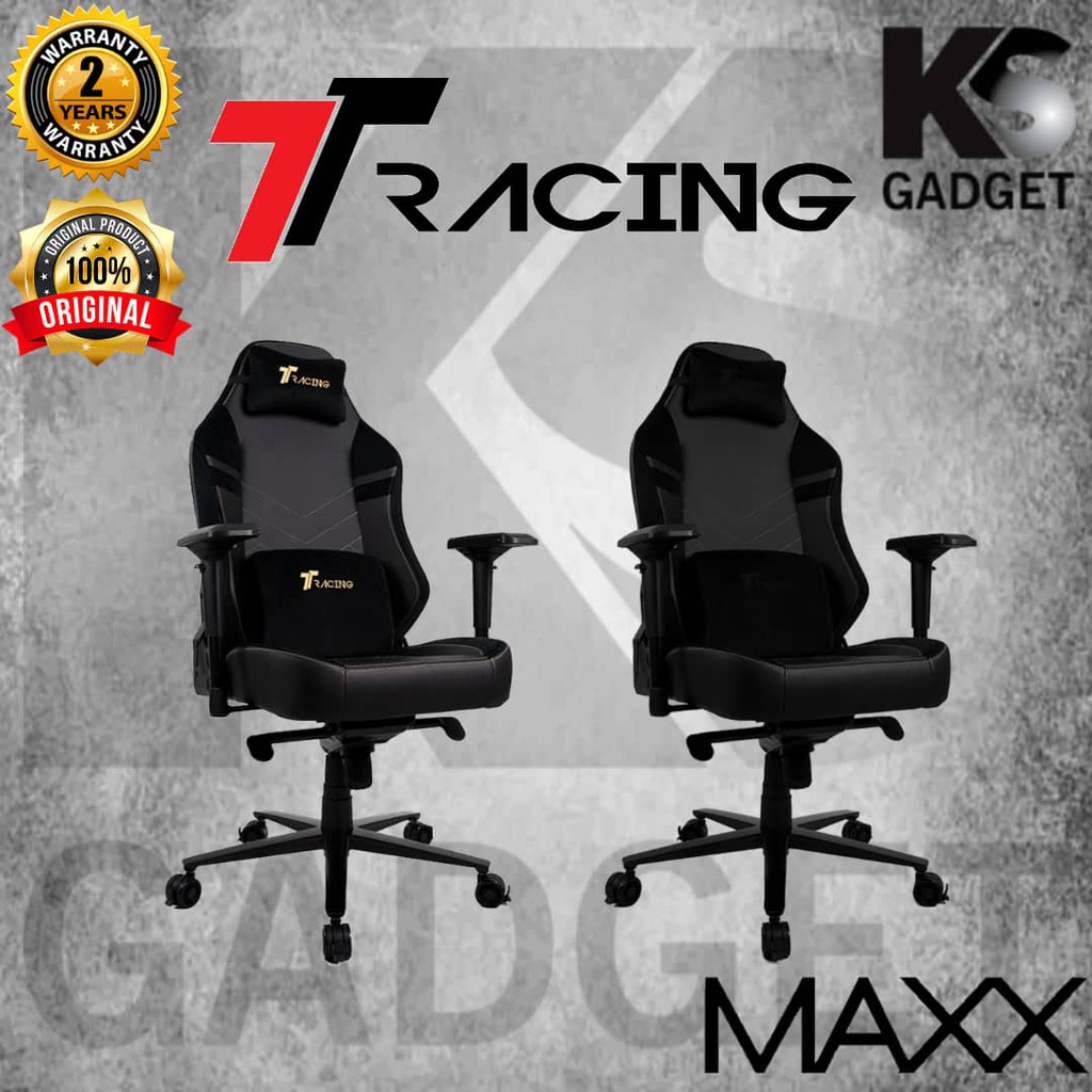 [READY STOCK]TTRacing Maxx Gaming Chair Royal Black/Midnight Stealth ...