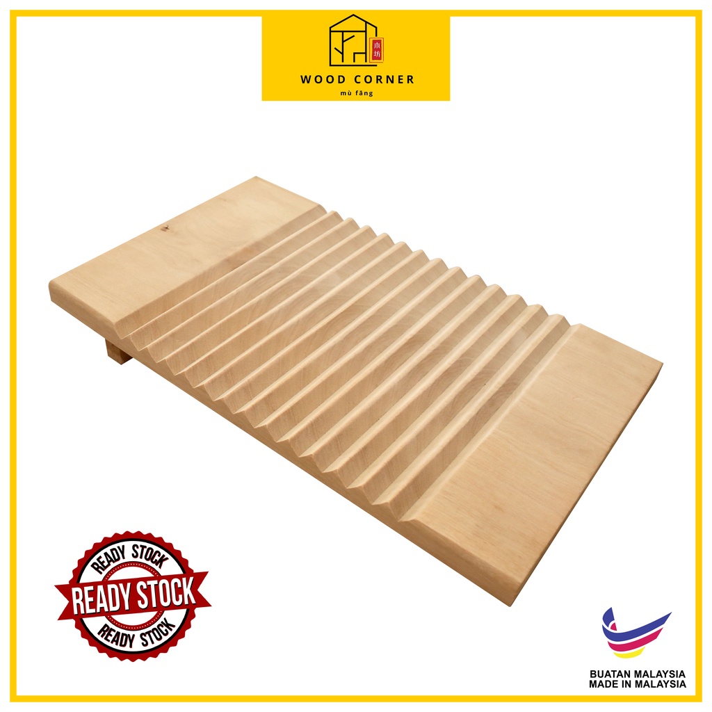 Traditional Wood WashBoard / Washing Board / Papan Basuh Baju / Kayu ...