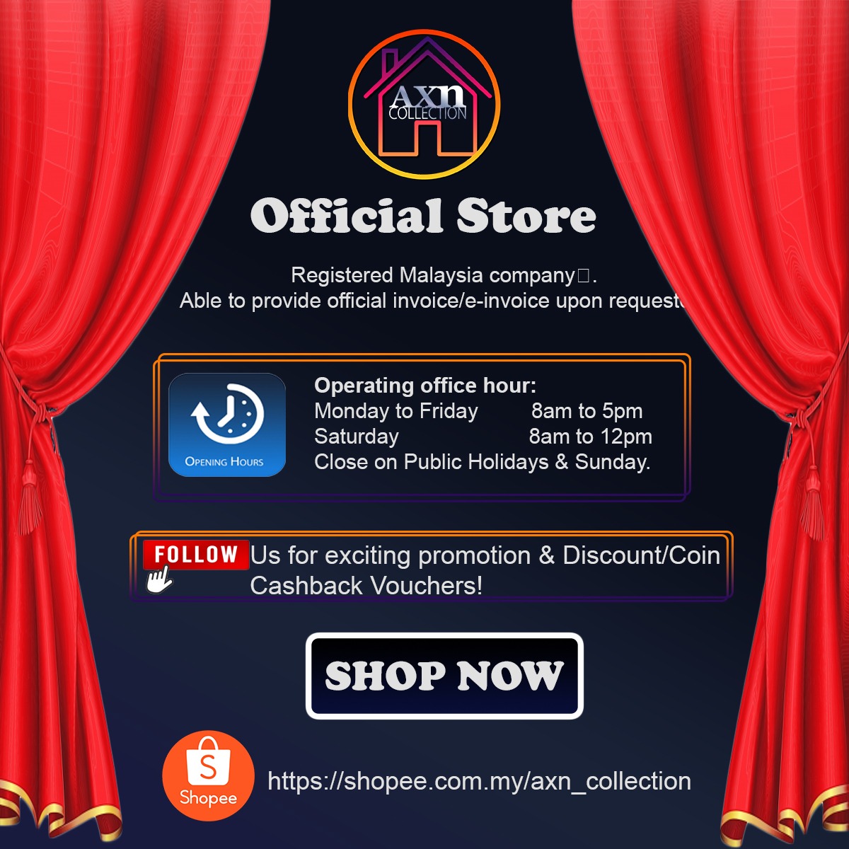 AXn Official Store, Online Shop | Shopee Malaysia