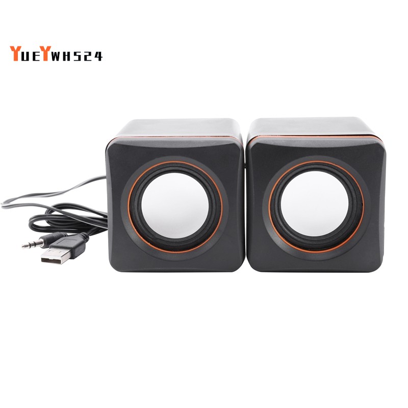 Portable Computer Speakers USB Powered Desktop Mini Speaker Bass Sound ...