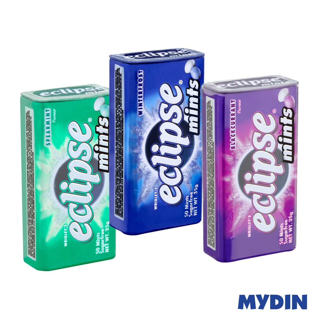 Wrigley's Eclipse Sugarfree 50 Mints 35g | Shopee Malaysia