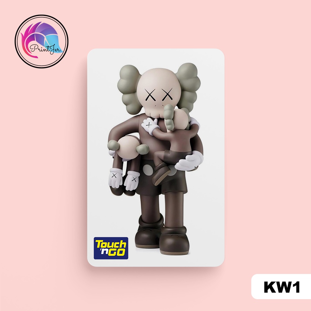 KAWS KAWS ( SERIES 1 ) - Touch n Go Card Sticker Cover (Waterproof ...