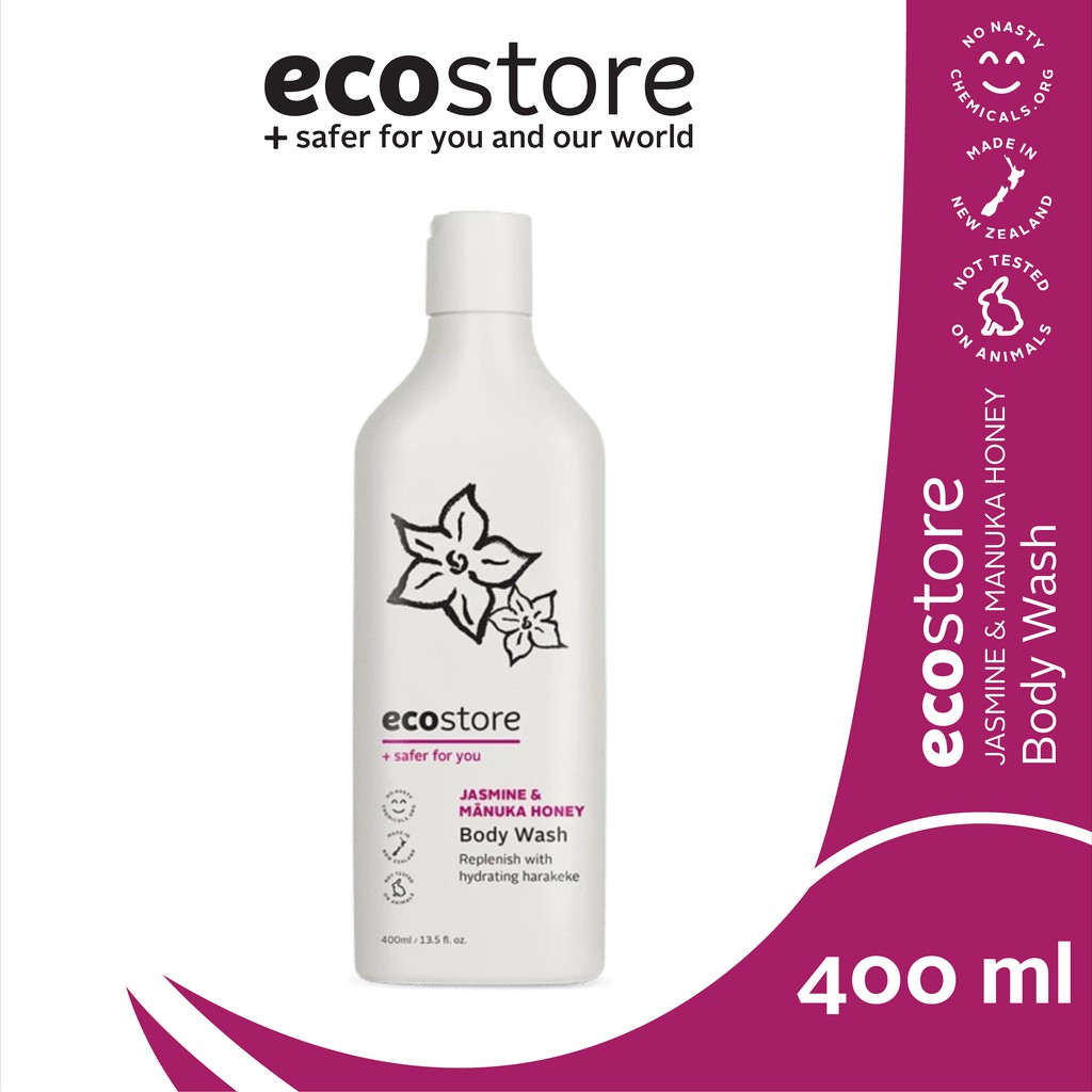 EcoStore Jasmine & Manuka Honey Body Wash (400ml) | Shopee Malaysia