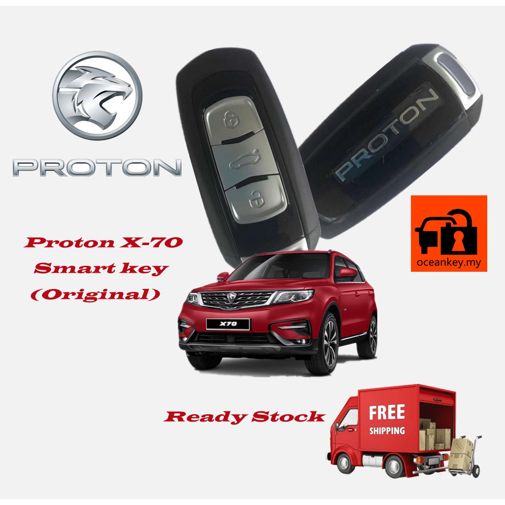 Proton X70 Smart Key Remote Keyless Entry(Original) | Shopee Malaysia