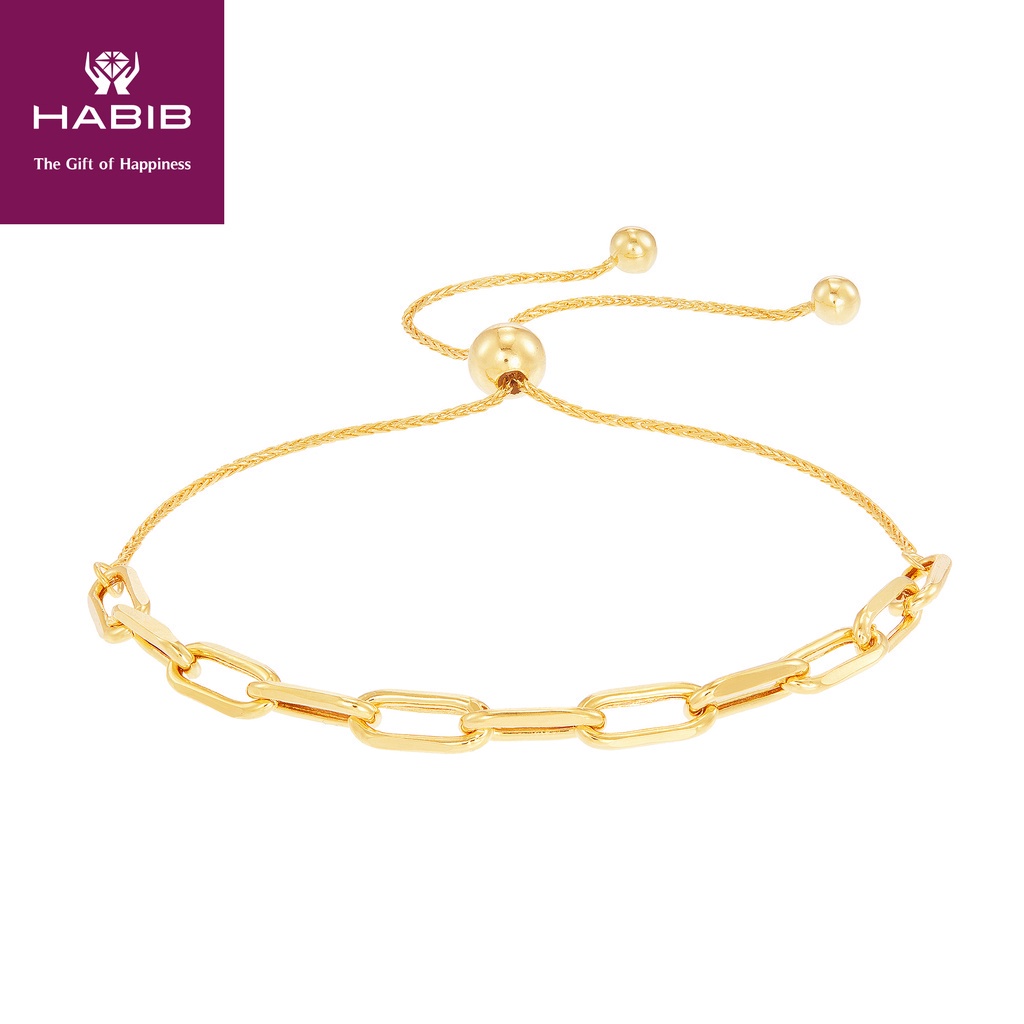 HABIB Presillia Bolo Bracelet, 925 Silver | Shopee Malaysia