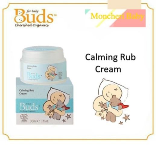 Buds Soothing Organics- Calming Rub Cream (30ml) (Expiry March 2025 ...
