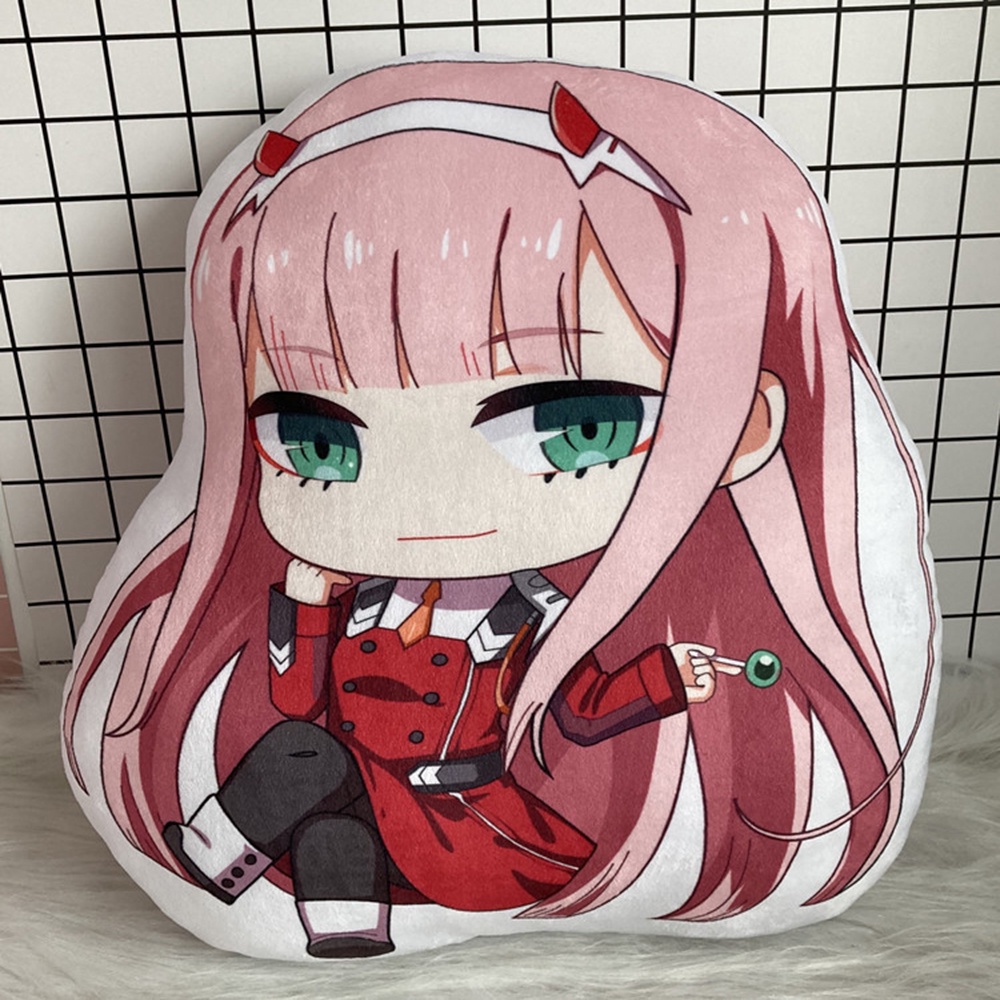 40cm Anime DARLING in the FRANXX Plush Doll ZERO TWO Soft Stuffed Plush ...